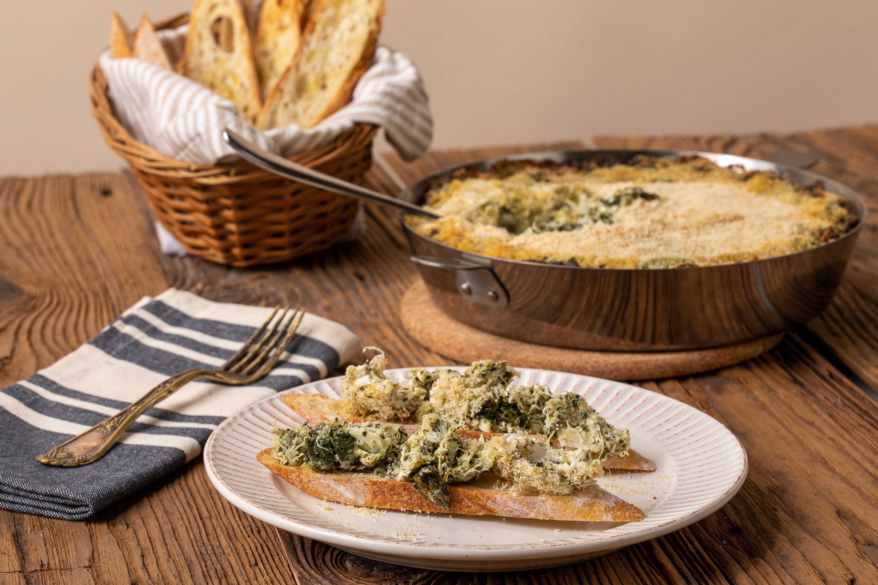 Crab & Spinach Dip - 16 oz | Heron Point Seafood