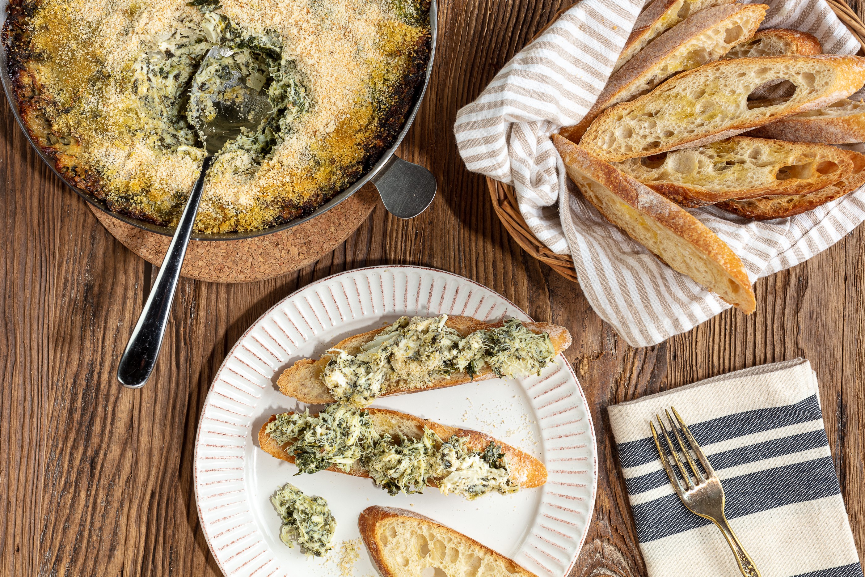 Crab & Spinach Dip - 16 oz | Heron Point Seafood