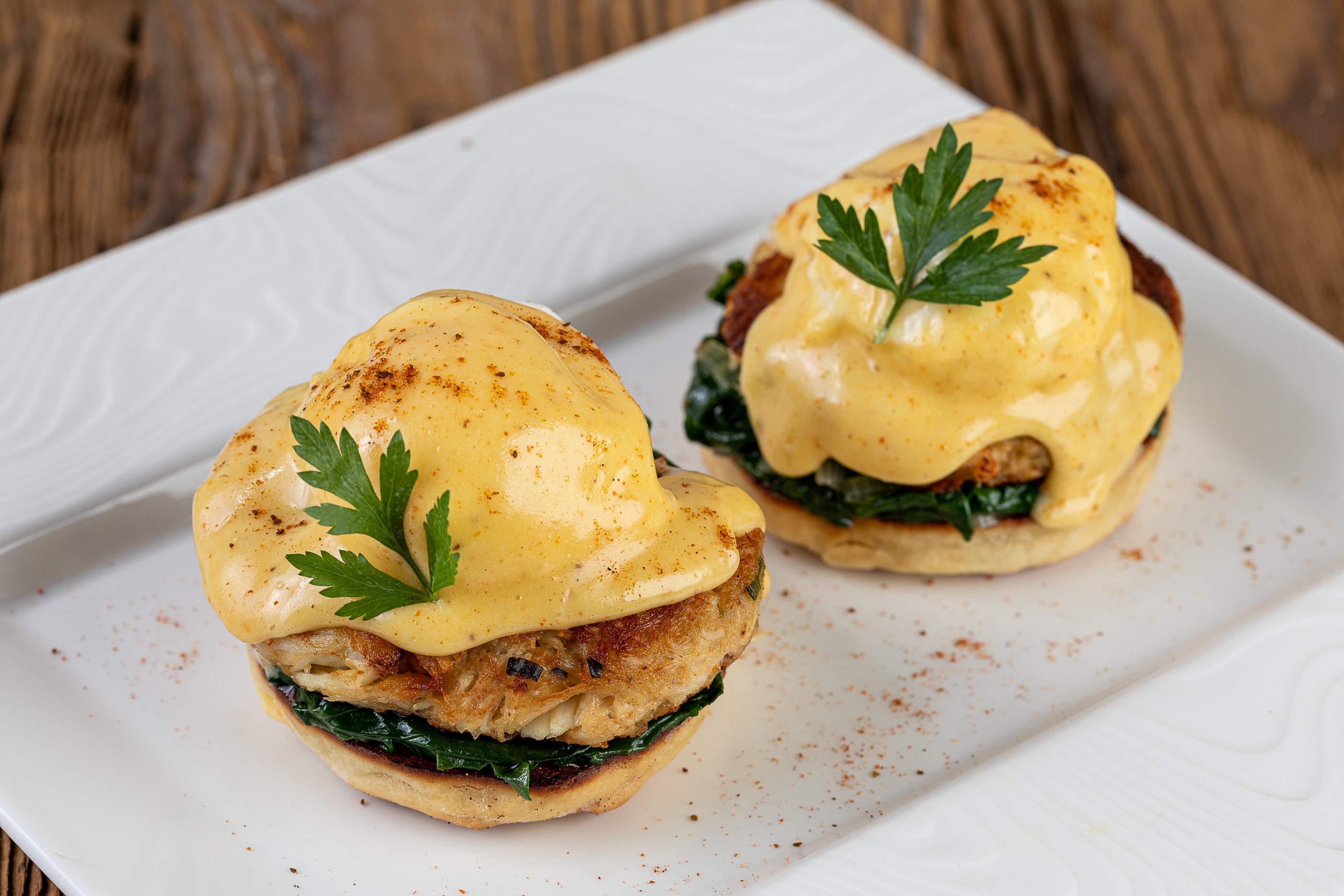 Crab Benedict - 16 oz | Heron Point Seafood